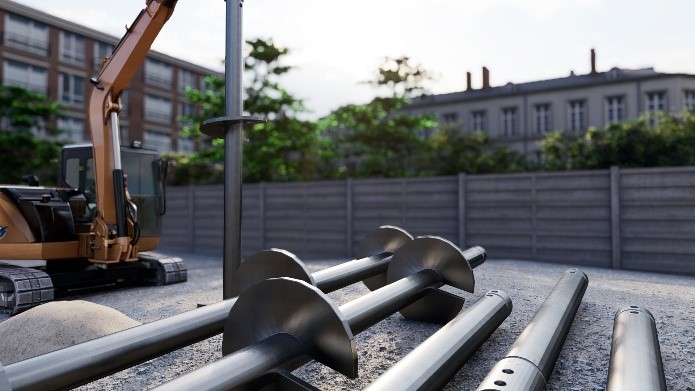 Helical Pile Thailand - BCT Construction